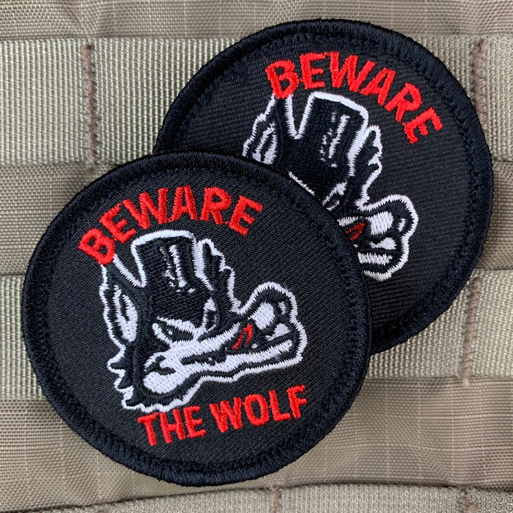 Beware the Wolf Morale Patch | Violent Little Machine Shop