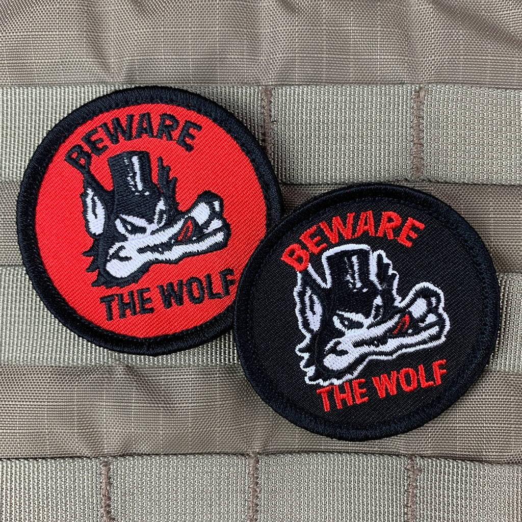 Beware the Wolf Morale Patch | Violent Little Machine Shop
