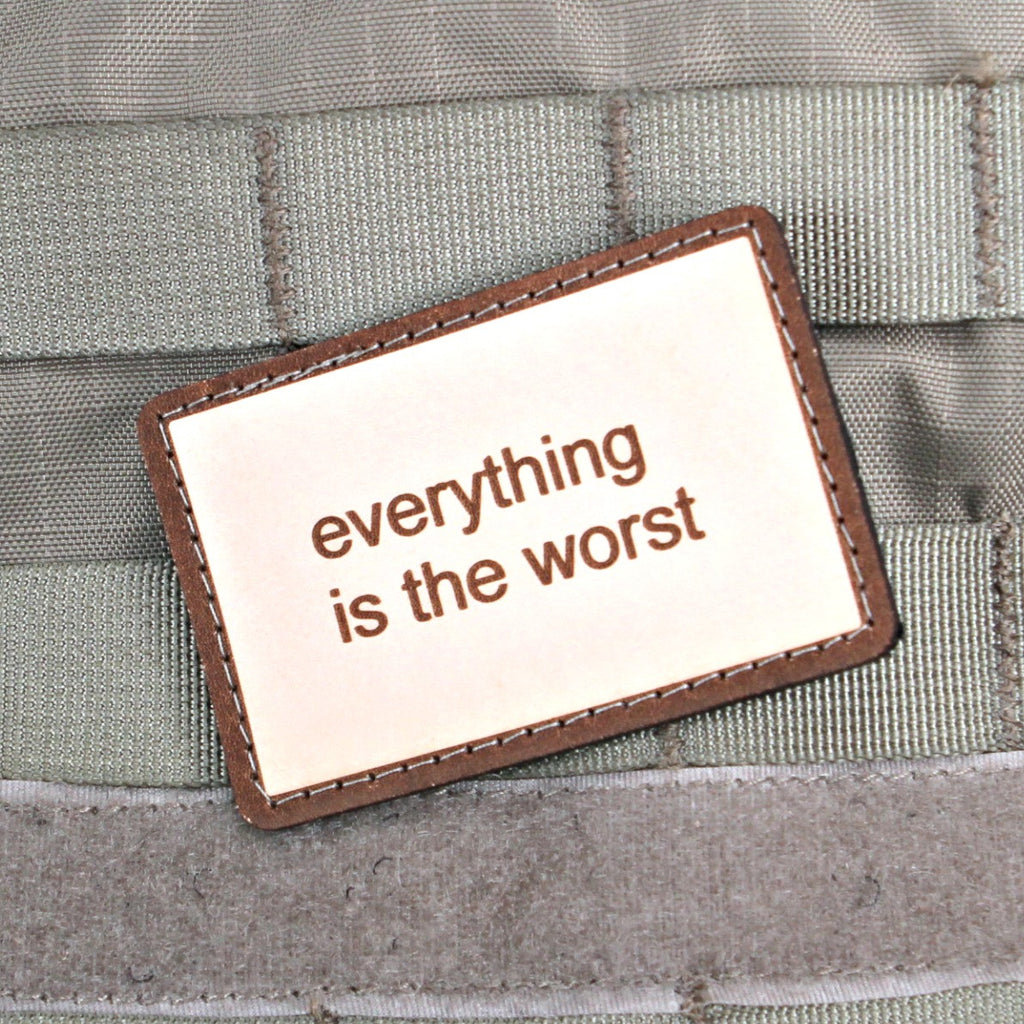 Everything Is The Worst Morale Patch (Limited) | Violent Little Machine ...