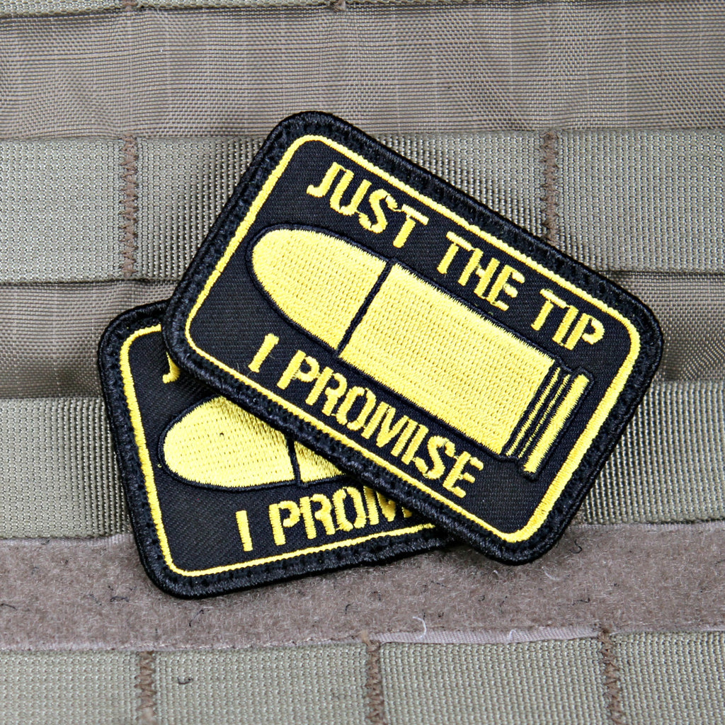 Just The Tip Morale Patch | Violent Little Machine Shop