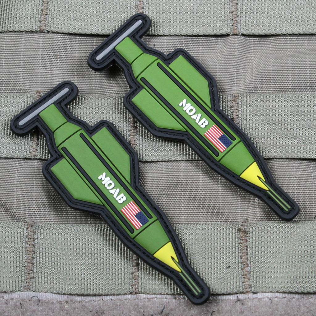 The MOAB Bomb Patch | Violent Little Machine Shop