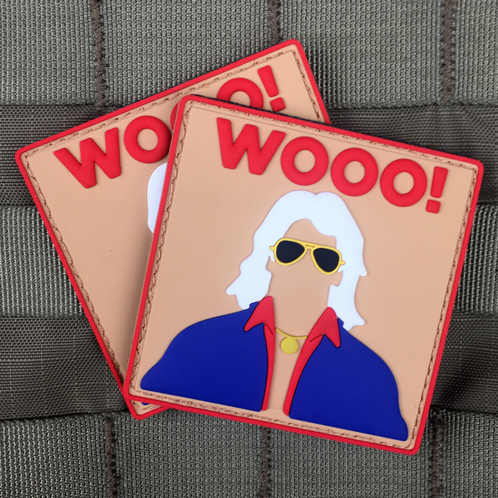 Ric Flair "WOOO!" Morale Patch | Violent Little Machine Shop
