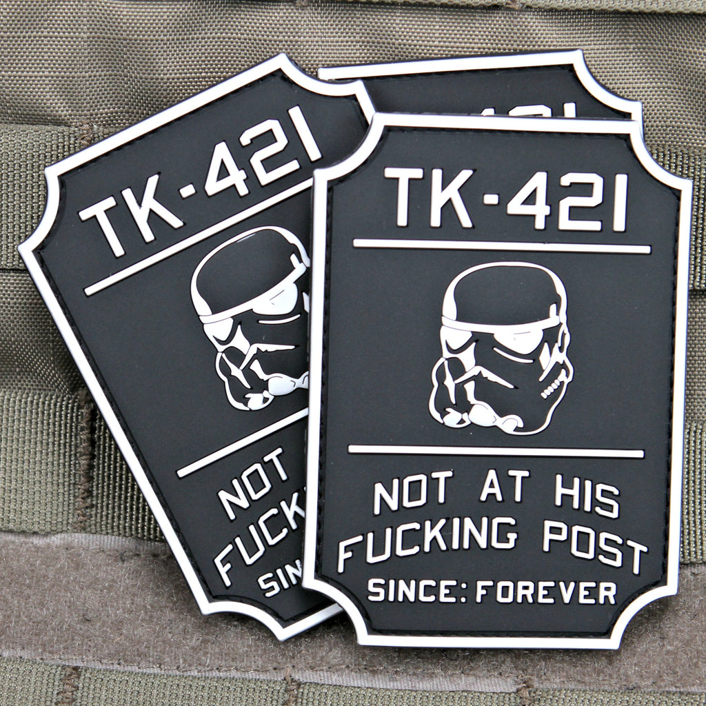 TK-421 Morale Patch | Violent Little Machine Shop